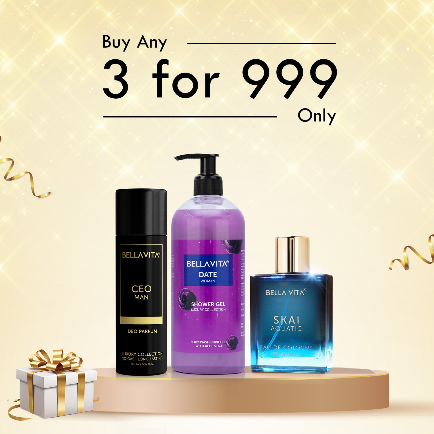 Summer Essential Box - Best Perfume, Shower Gel and Deodorant Combo at ...