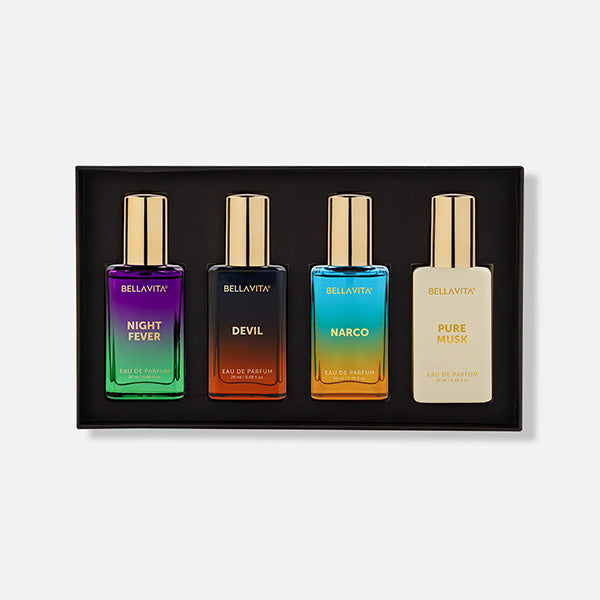 Buy Unisex Scents Gift Set - 4 x 20ml I Gift Set Under ₹500| Luxury ...