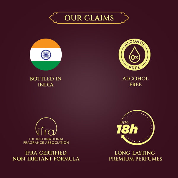 Taaj Gold Oud Attar 12ml | Luxurious Ittar for Men and Women | Bella ...