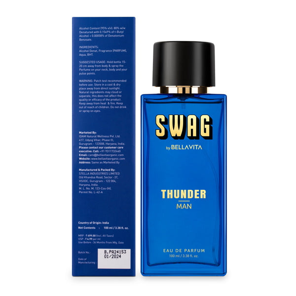 Swag Thunder Perfume for Men I Best Perfume for Men Under â‚¹500 I ...
