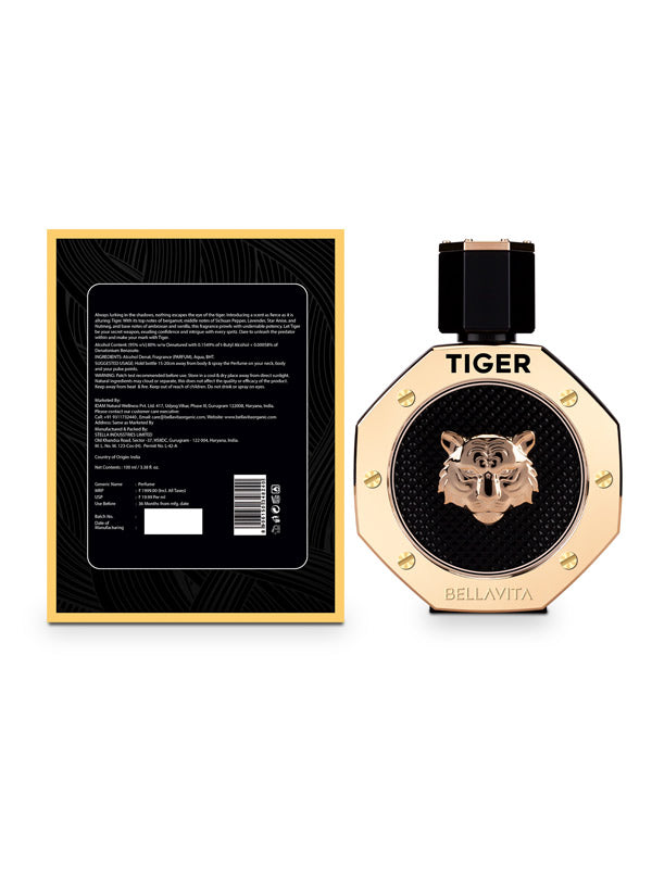 Luxury Eau De Parfum 100ML I Tiger Man Perfume | Bella Vita Luxury