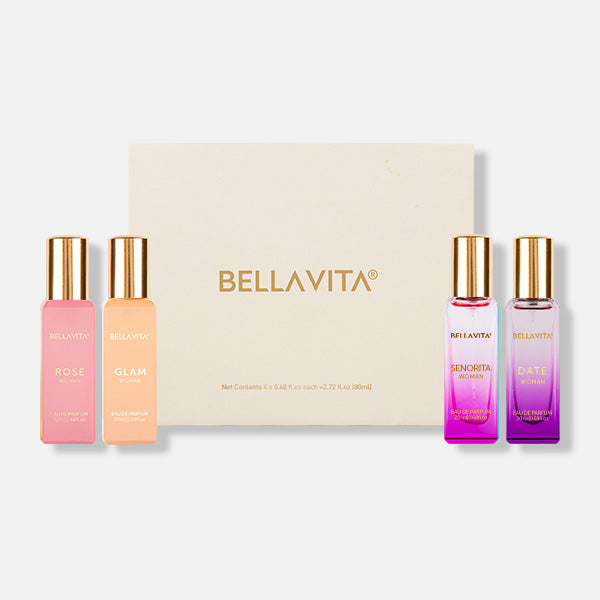 Buy Luxury Perfume Gift Set for Women I 4 Pocket Perfume Gift Set for Women Online 2025 I Bella ...