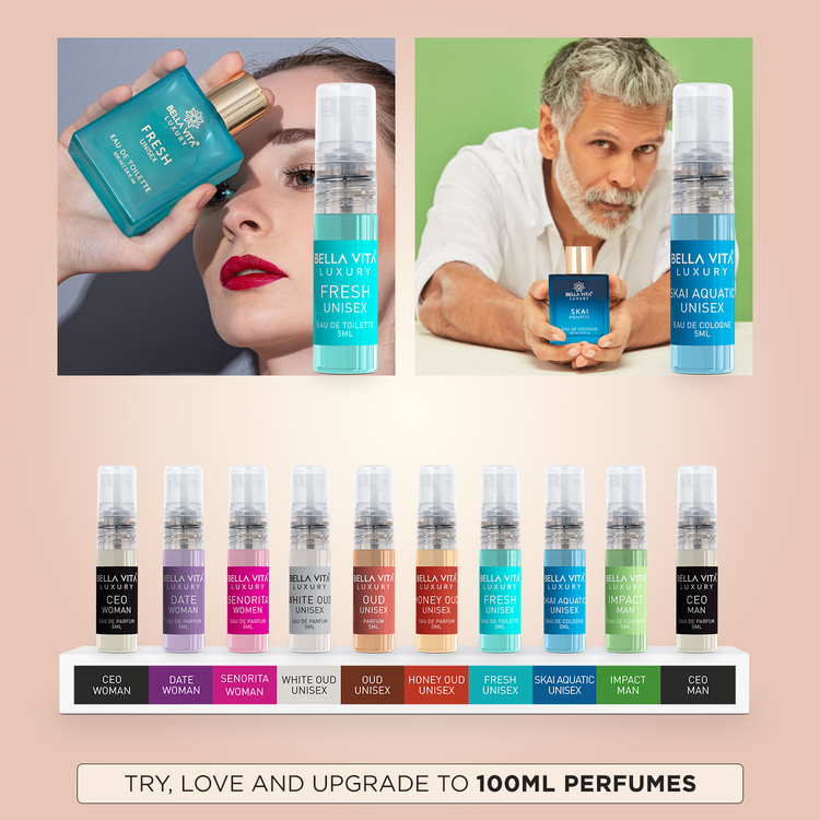 Shop Perfume Trial Pack Online I Top Pocket Perfume for Men and Women
